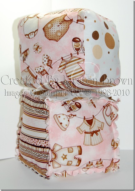 Kirsten's Stampin Korner: Baby Blocks